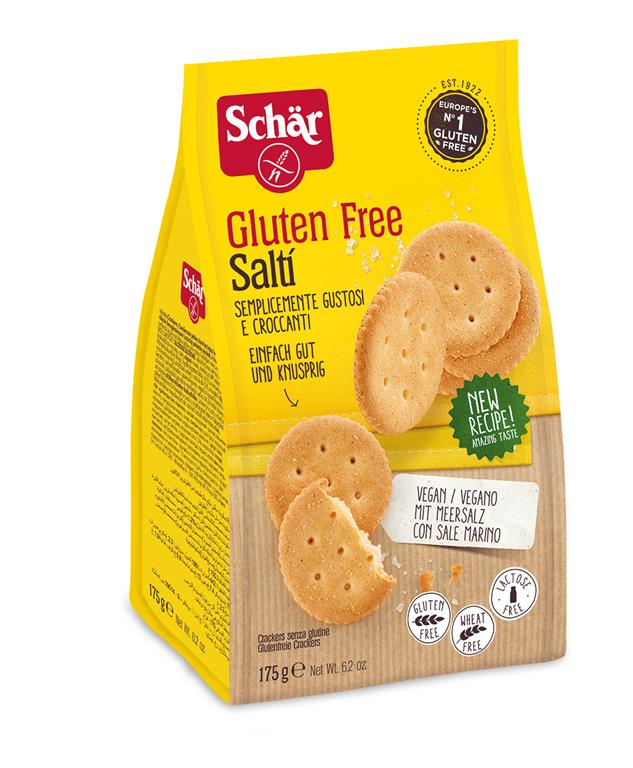 Salti slone krakersy bezglutenowe 175g schar - JaglankaDelikatesy.pl